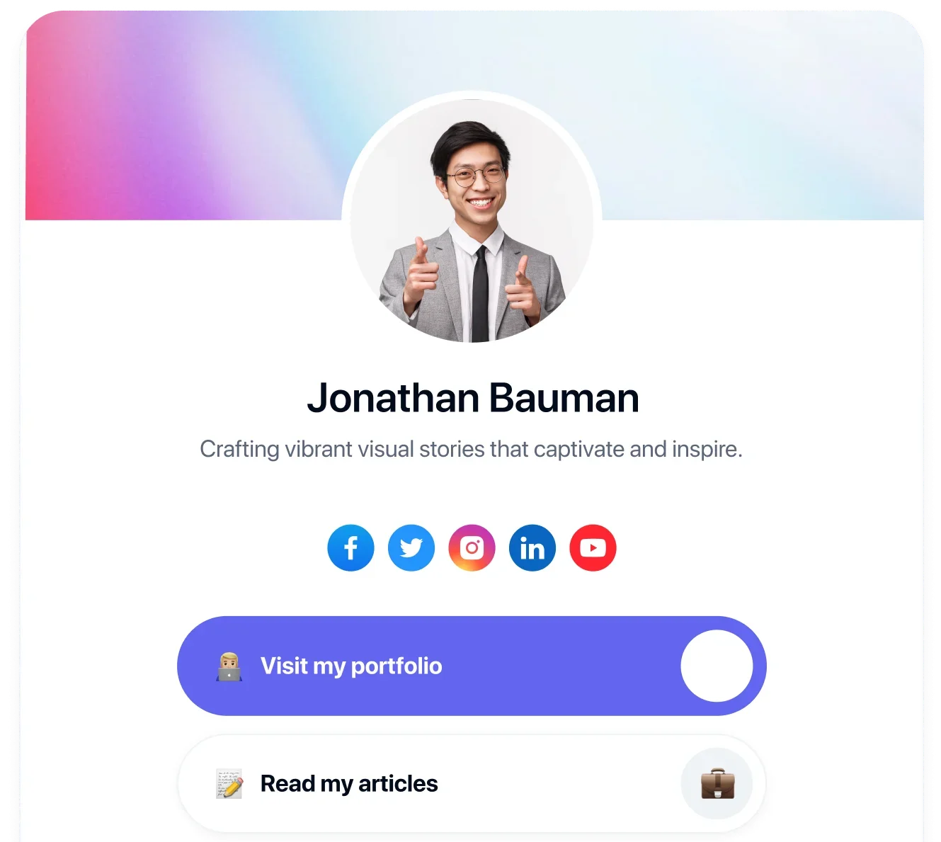 SmartBio – UiCore Pro WordPress Theme